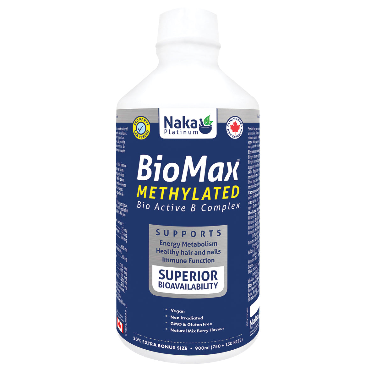 Platinum BioMax B Complex - 900ml – Naka Order