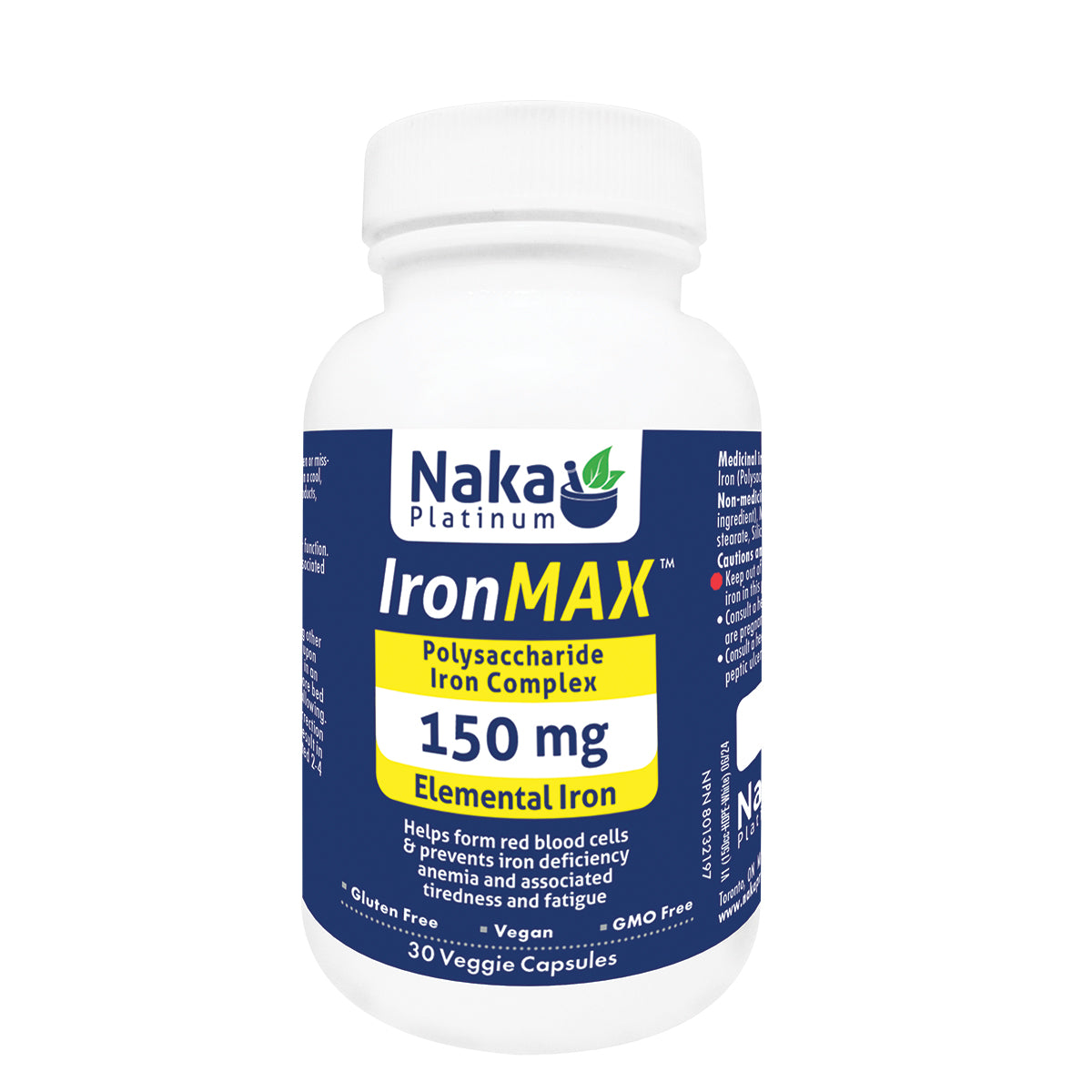 Platinum Iron Max - 30 vcaps – Naka Order